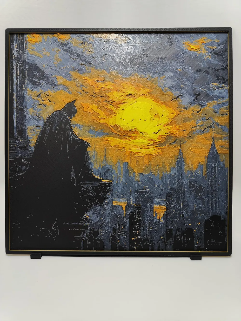 Batman sunset - Hueforge - Free 3D Print Model - MakerWorld