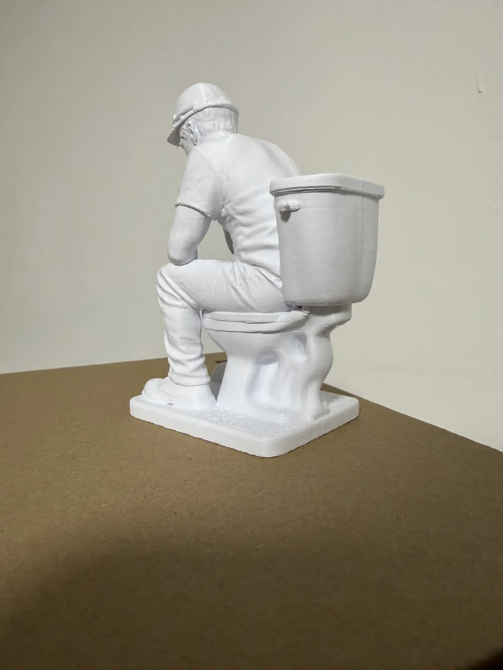 young thinker toilet - Free 3D Print Model - MakerWorld