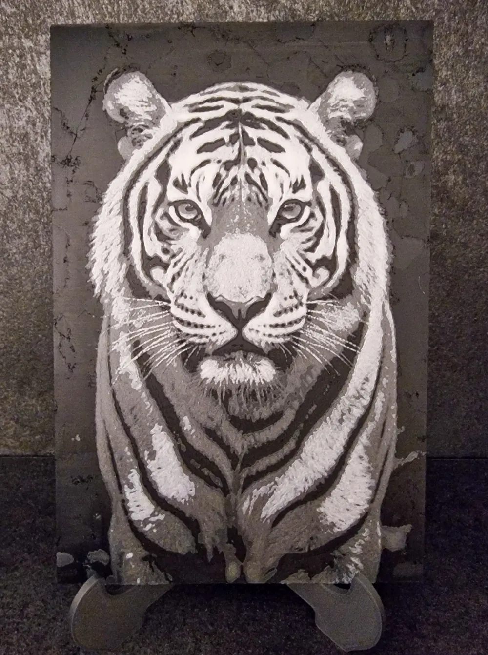 Tiger – HueForge Style, Hyper-Realistic 3D Print by gi.mac3d MakerWorld ...