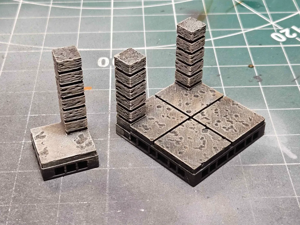 OpenForge Cut Stone Pillars / Inner Corners Remixed by Yandalf - MakerWorld