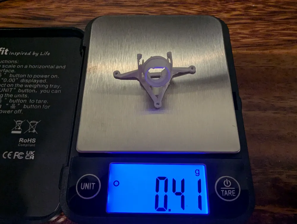 Tiny Whoop HDZero Lux Camera Mount 20deg HDv6.6 Remixed by Ryechz - MakerWorld