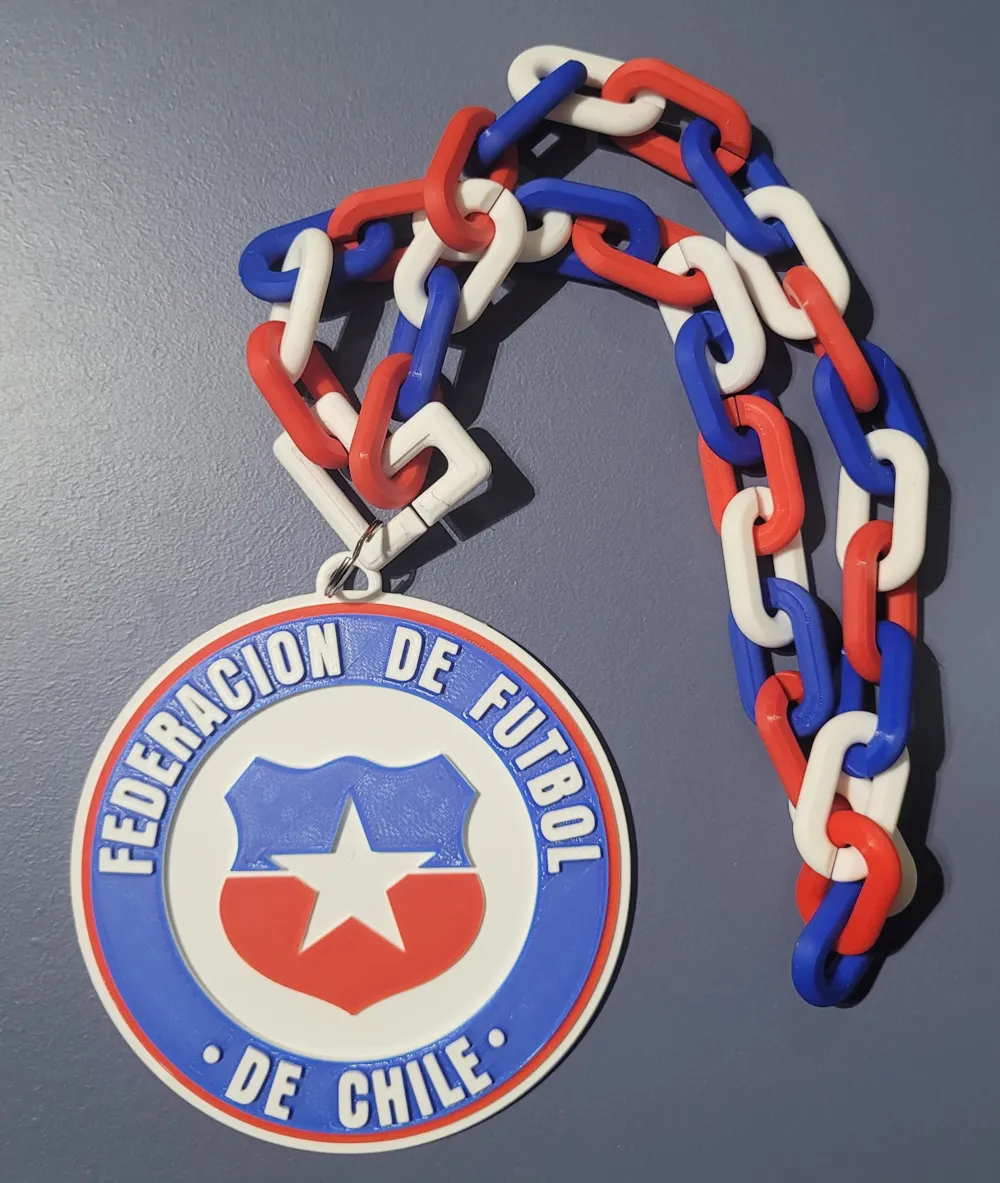 CHILE COPA AMERICA 3D Logo 180mm series by mercadogarzas - MakerWorld