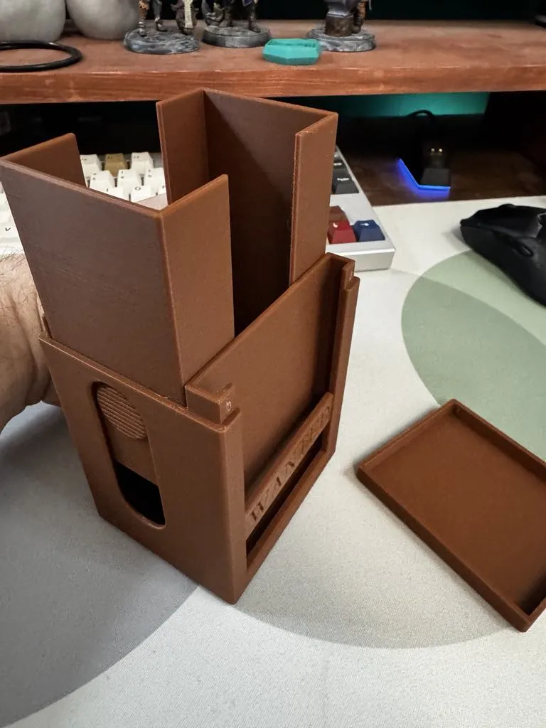 Slide-Out TCG Deck Box - Free 3D Print Model - MakerWorld