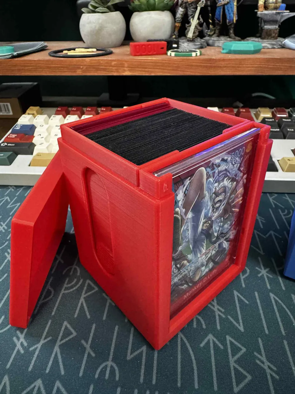 Slide-Out TCG Deck Box - Free 3D Print Model - MakerWorld