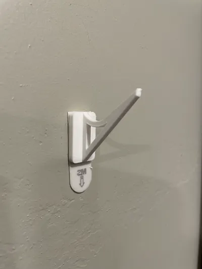 Large command strip hook by COMRADE_ZACH - MakerWorld