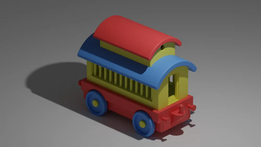 Toy Train Set by FallenAngel MakerWorld: Download Free 3D Models