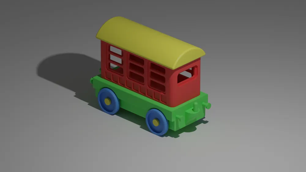 Toy Train Set by FallenAngel MakerWorld: Download Free 3D Models