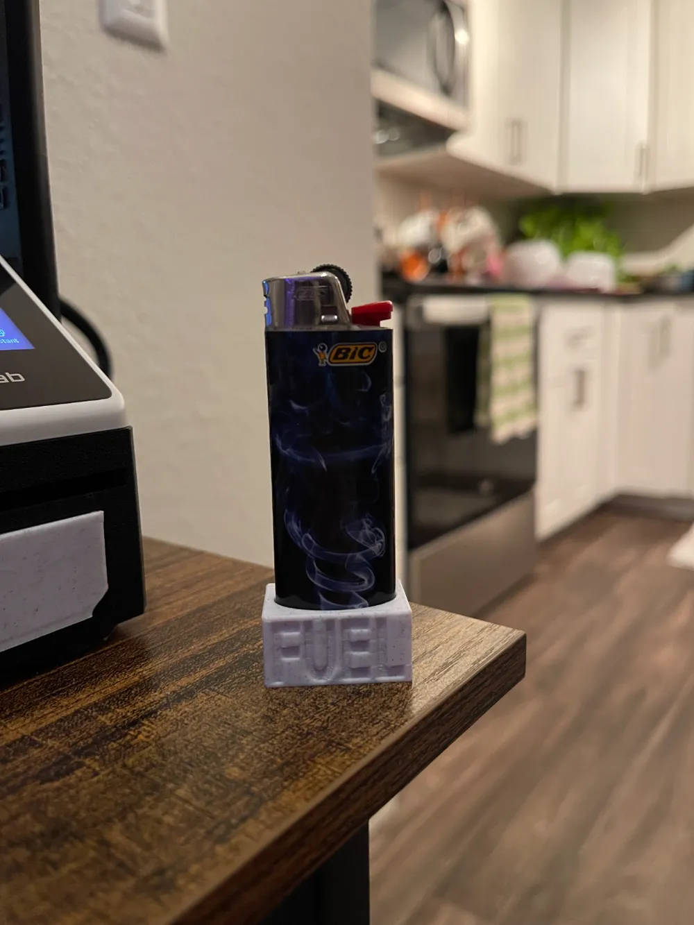 Single Bic Lighter FUEL Display Holder V1 by Conbon MakerWorld ...