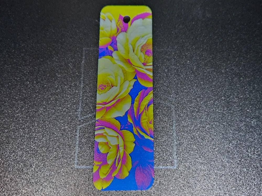 Floral Whispers Bookmark -Botanical Reading Accent - Free 3D Print ...