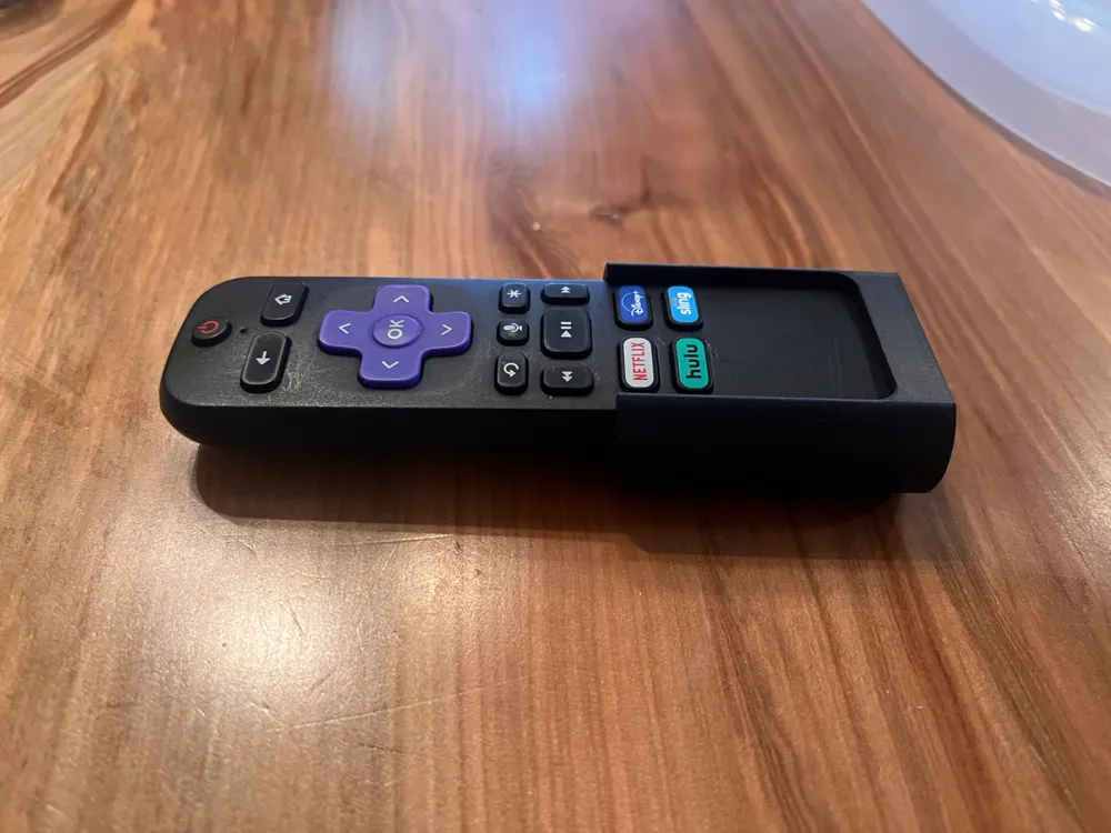 Roku Remote Holder V2 - Free 3D Print Model - MakerWorld