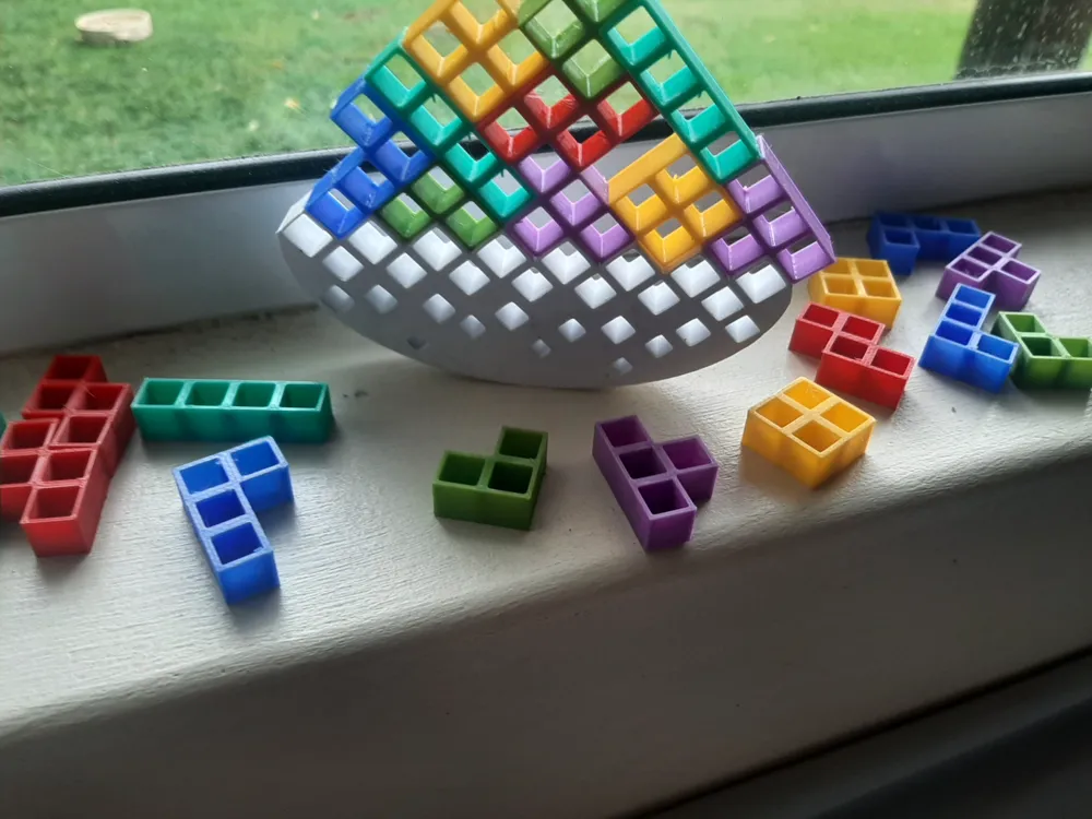 Tetris Balance Game by user_4021641437 MakerWorld: Download Free 3D Models