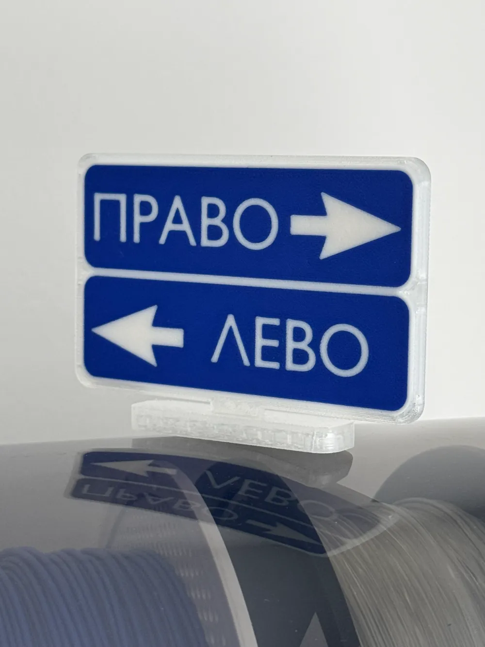 Funny New Driver Direction Sign – Left or Right? by Mr.D - MakerWorld