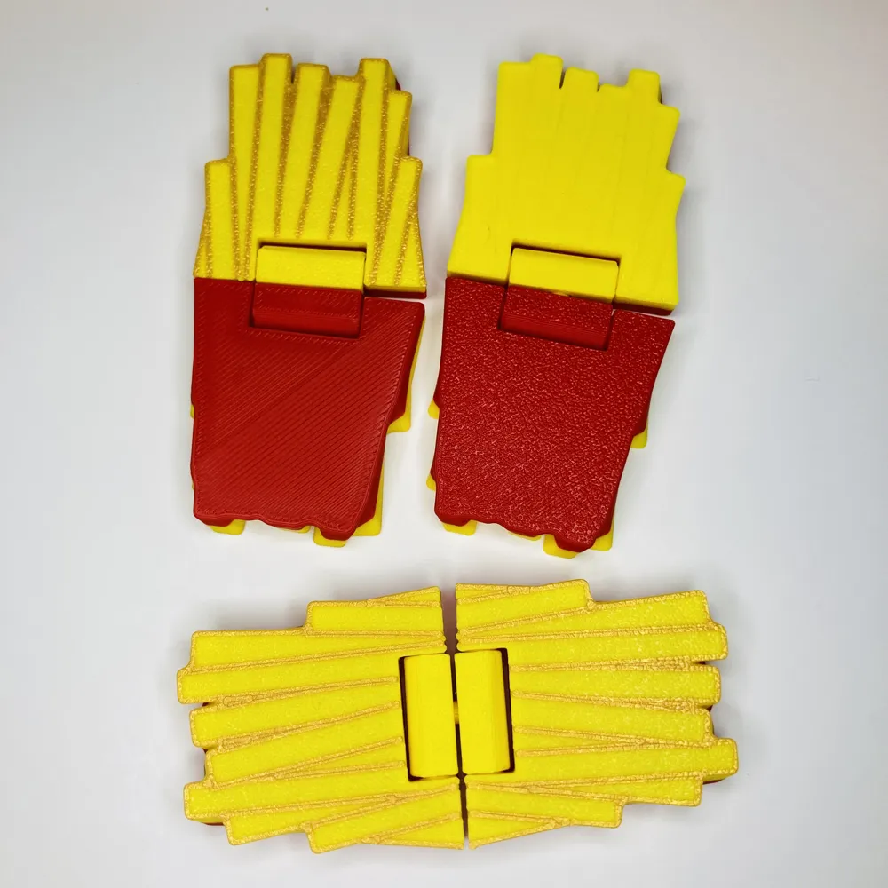 French Fries Flip and Twist Fidget Toy