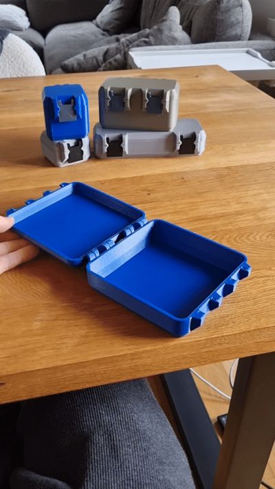 SnapLock Storage Boxes by Hugo - MakerWorld SnapLock Storage Boxes by Hugo - MakerWorld
