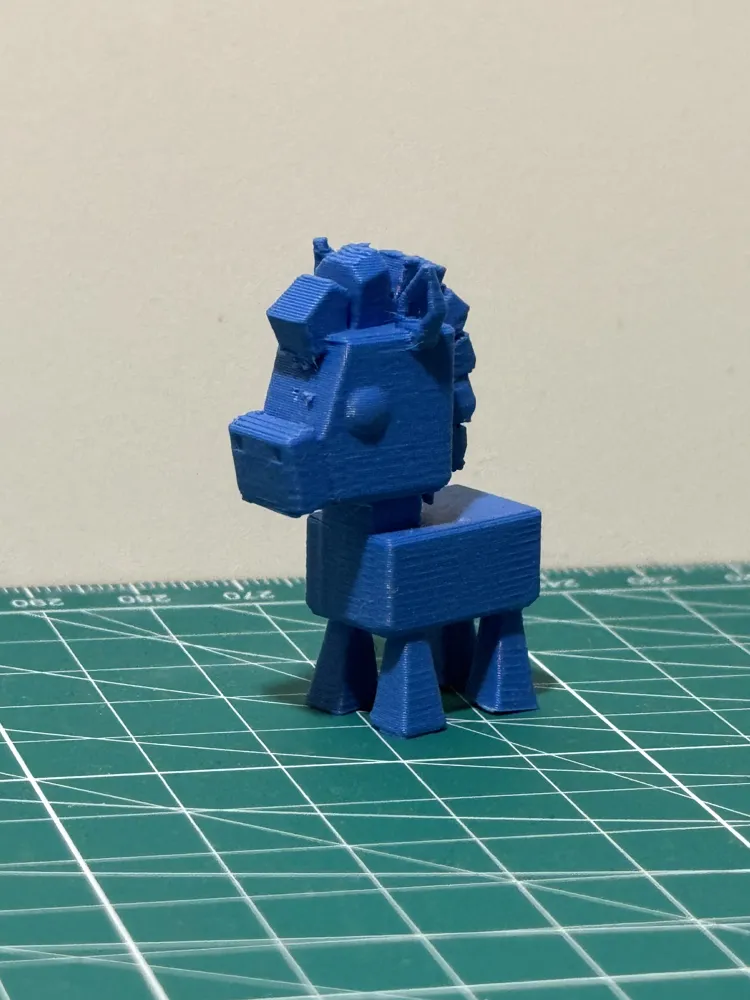 Geometric Chibi Horse - Free 3D Print Model - MakerWorld