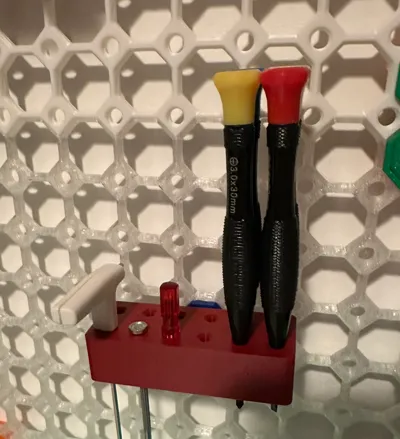 Small screwdriver holder with Multiboard/HSW mount Remixed by mrwulff ...