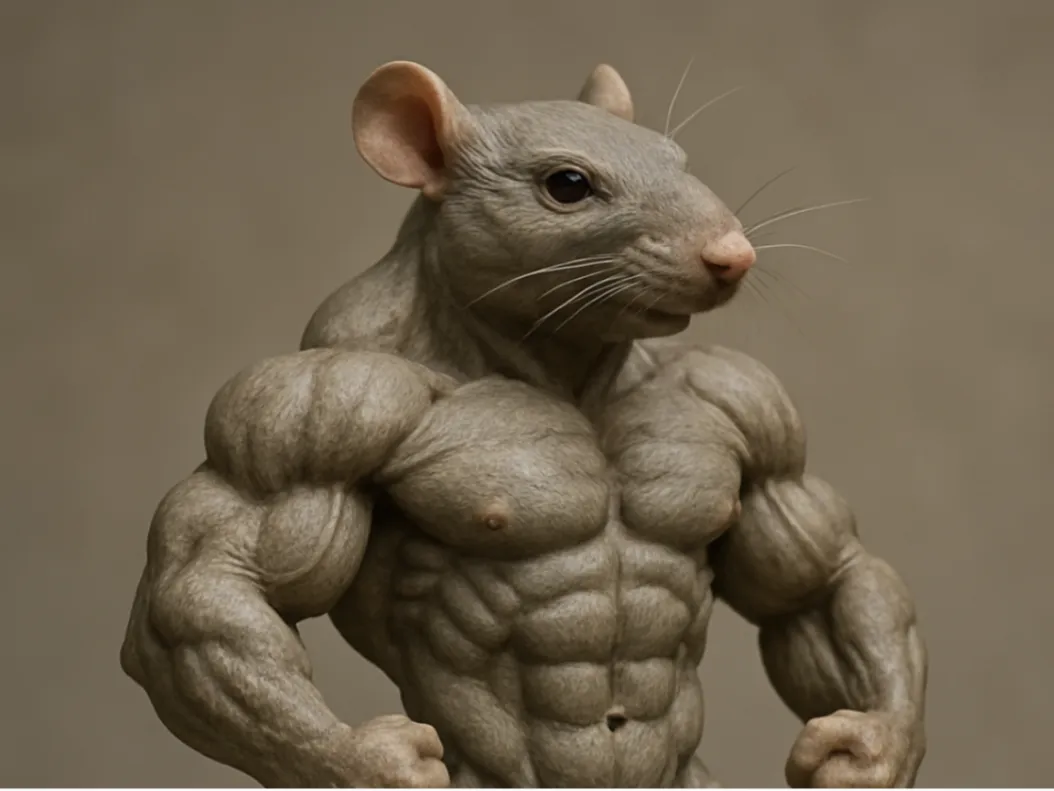 BUFF RAT - Free 3D Print Model - MakerWorld