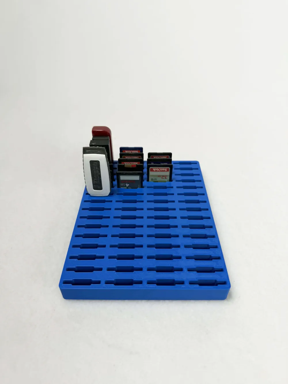 USB and SD Card Organizer 60 slots - Free 3D Print Model - MakerWorld