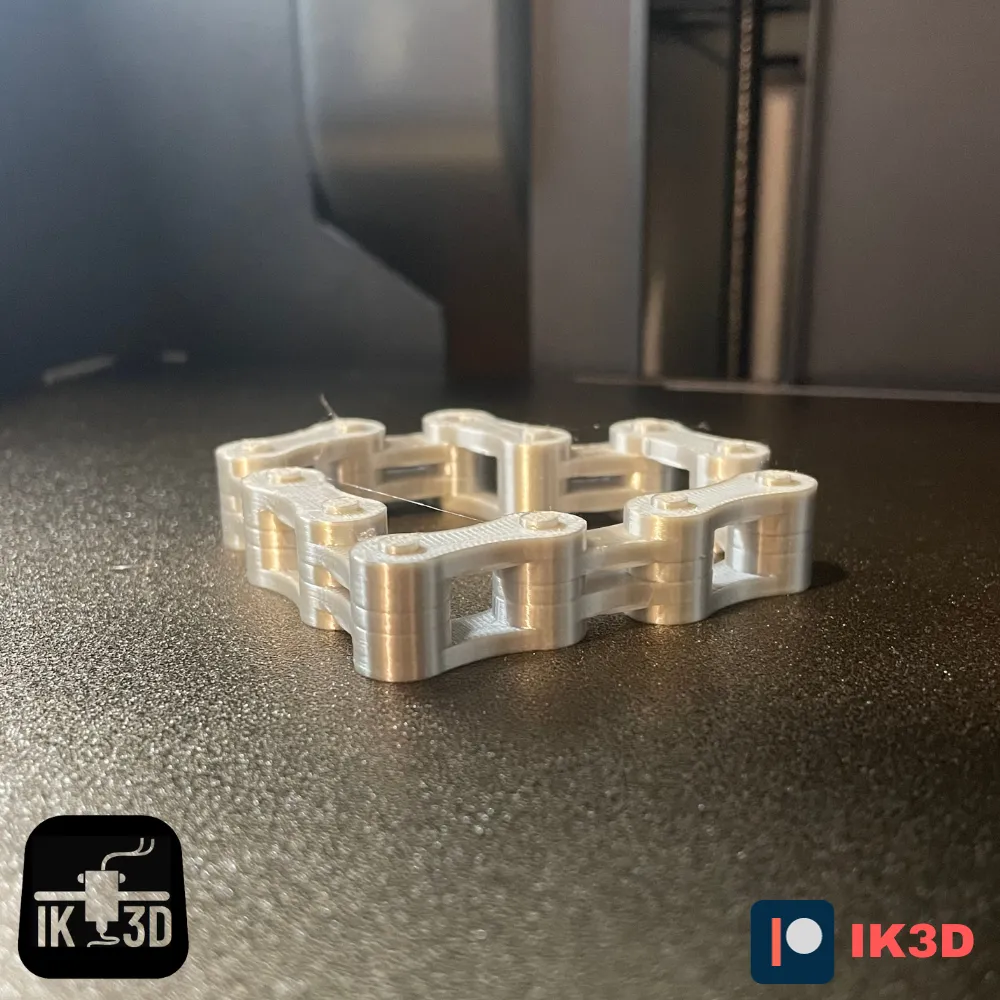 BIKE CHAIN HEART KEYCHAIN by IK3Digital - MakerWorld