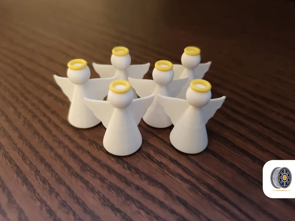 Cute Mini Christmas Angel - Free 3D Print Model - MakerWorld