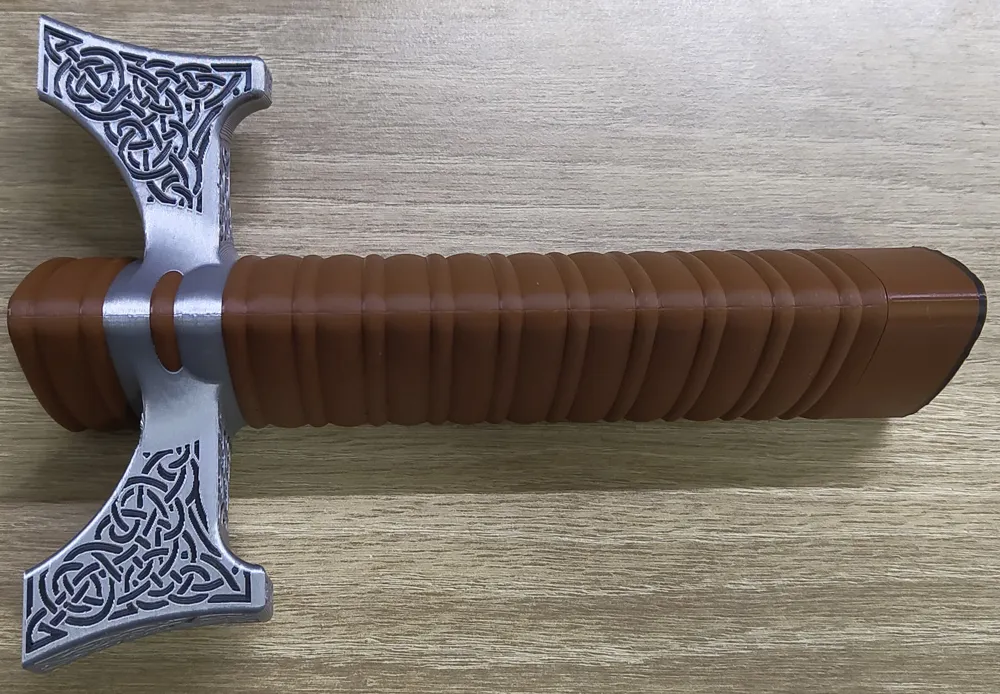 Collapsible Sword V4 – 1 Meter Cosplay Sword ! - Free 3D Print Model ...