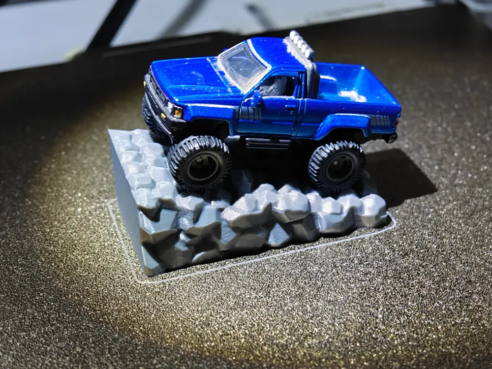 Hot Wheels Off-Road Vehicle Base - Free 3D Print Model - MakerWorld