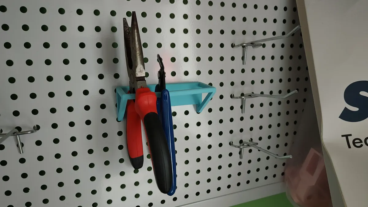 pliers holder for peg board - Free 3D Print Model - MakerWorld