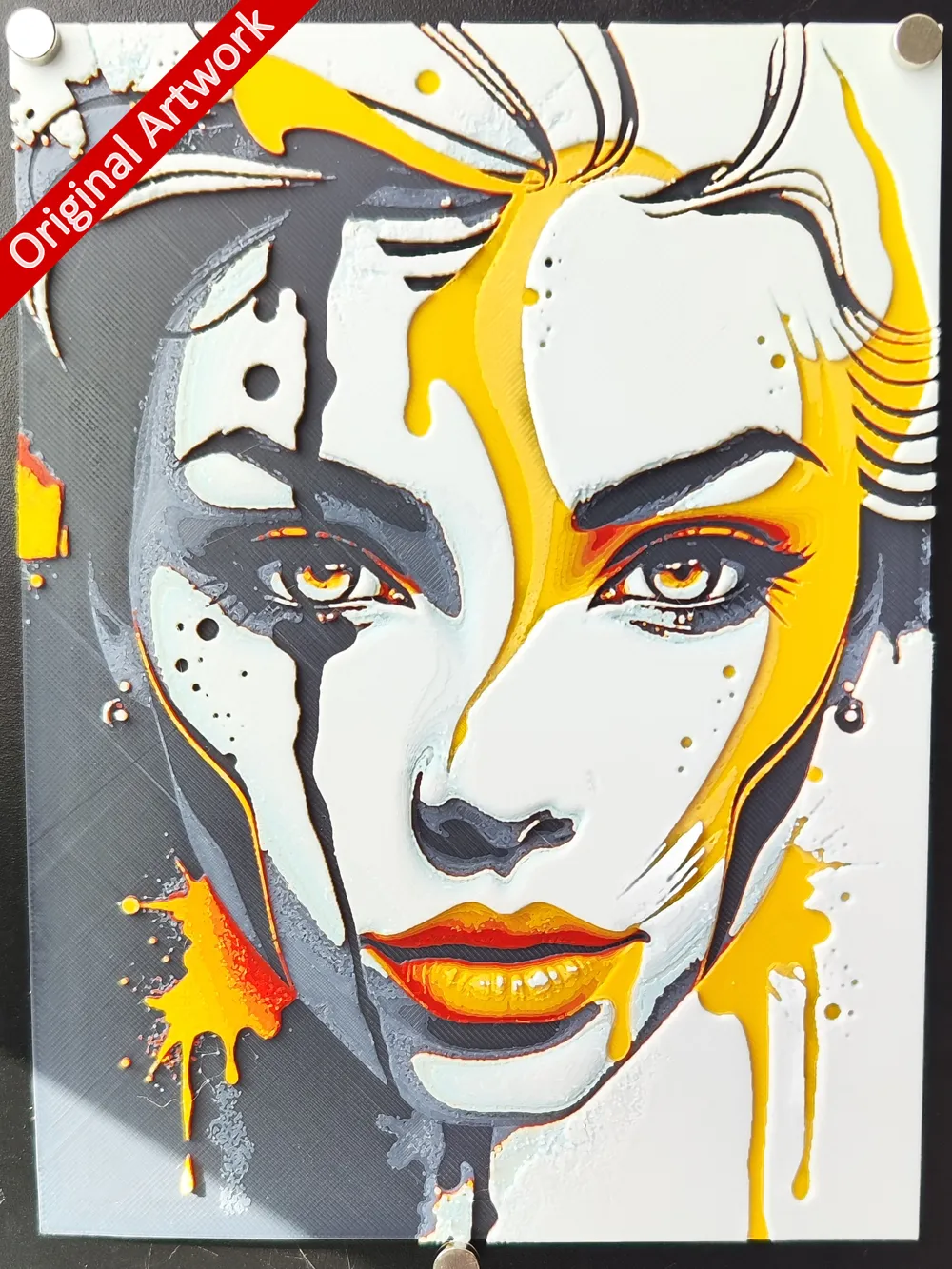 Painted face - Eclipse Maiden - hueforge by Altf4-FormationMakerWorld ...