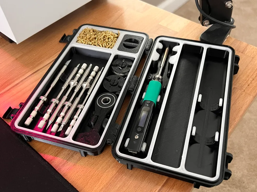 Pinecil Case XL Rugged TS100/TS80 compatible Remixed by NyQuin MakerWorld: Download Free 3D Models