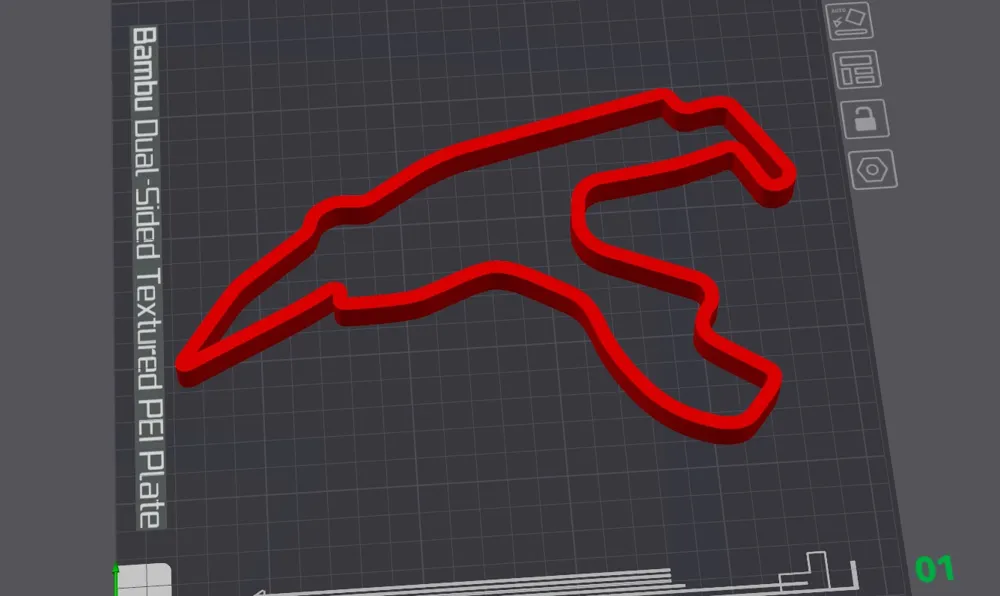 Spa Formula 1 Track Model by Prof3D - MakerWorld