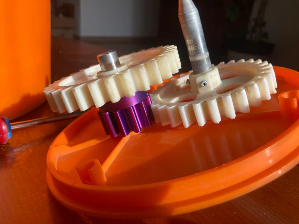 Replacement gear for a professional salad spinner by gaetan - MakerWorld