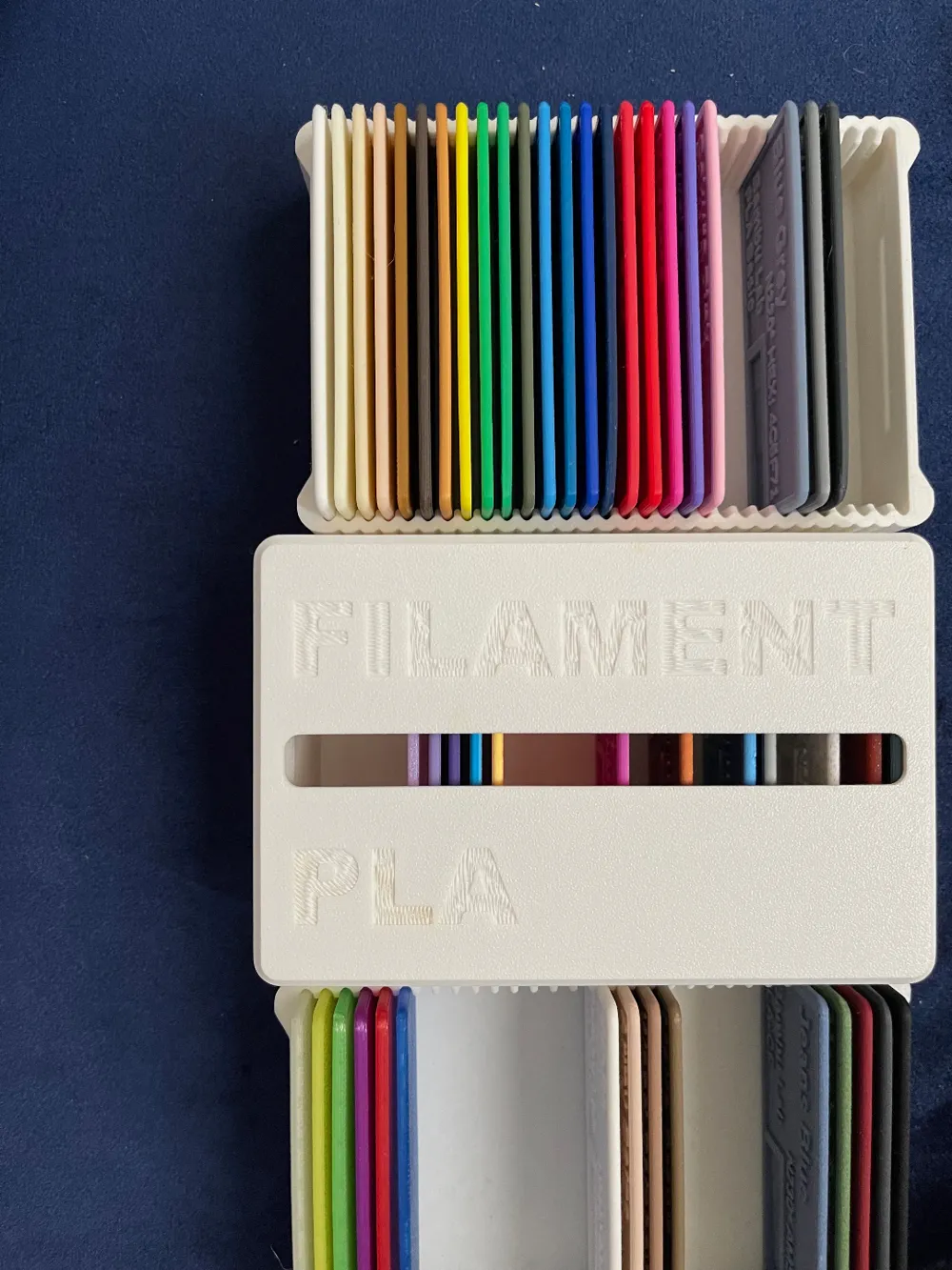 Filament Swatch Samples - With Hex Color Codes Remixed by John Hoke ...