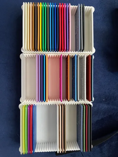 Filament Swatch Samples - With Hex Color Codes Remixed by John Hoke ...