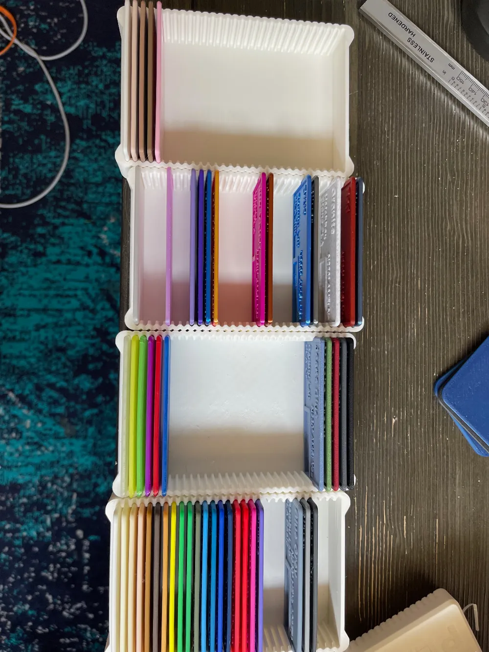 Filament Swatch Samples - With Hex Color Codes Remixed by John Hoke ...