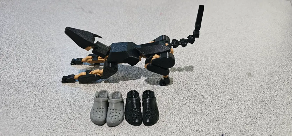 Dummy 13 Croc shoes - Free 3D Print Model - MakerWorld