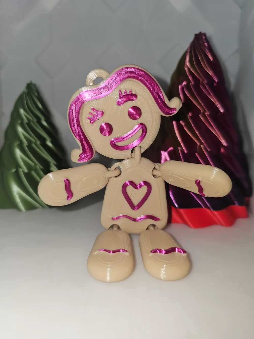 gingerbread girl flexi by EVERYTHINGPLUSULTRA - MakerWorld