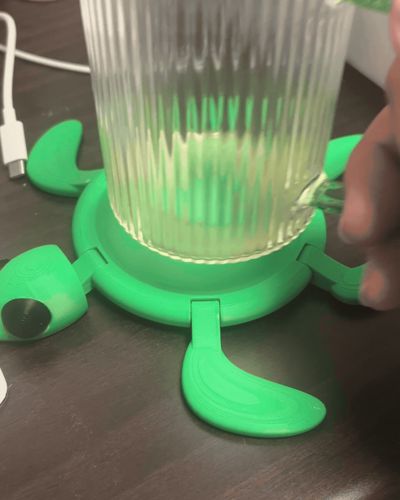 Sea Turtle moving coaster - Free 3D Print Model - MakerWorld