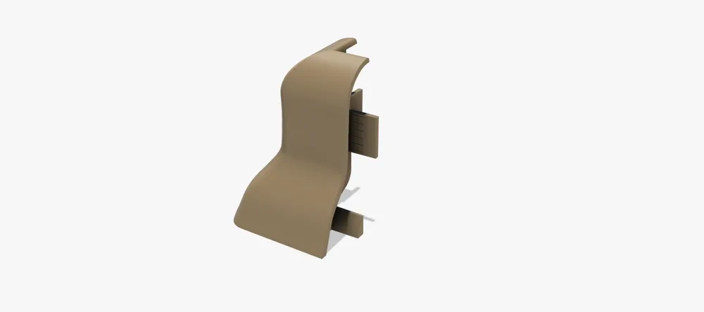 Floor plinth corner connector by Herol - MakerWorld