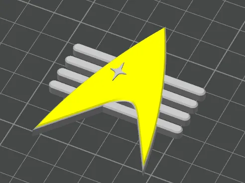 Star Trek Commander Insignia by Vladimir_Lev MakerWorld: Download Free ...