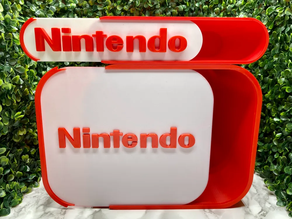 Large Nintendo Storage Box with Slider, Kids Gamer Bin by user ...