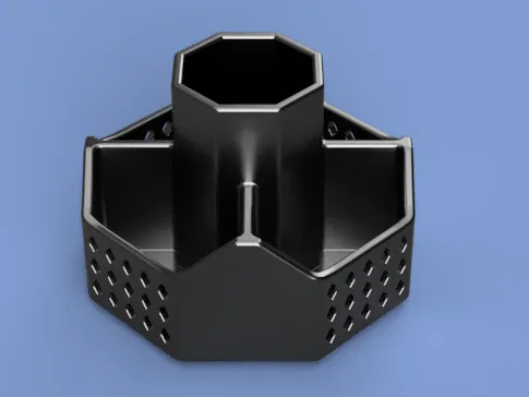360° Rotating Ball Bearing Pen Box by clio - MakerWorld