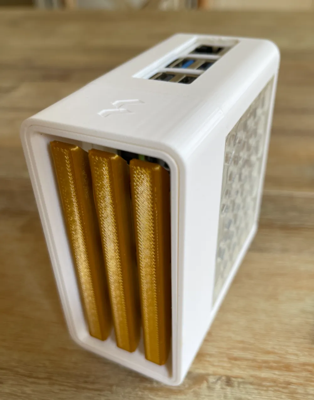 Pimoroni NVMe base for Raspberry Pi 5 Fractal case Remixed by pilot757 ...