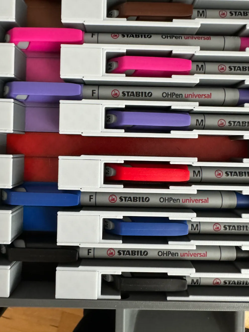 [BaBo] Organizer Pen Inserts for Stabilo OHPen by PyroGX - MakerWorld