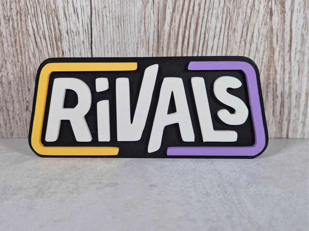 3D rivals Logo – Customize Your Gaming Space by AB Components ...