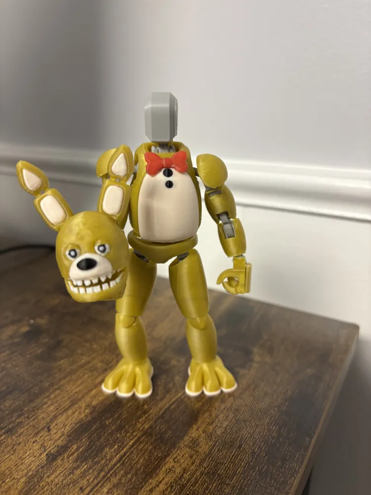 Spring Bonnie Dummy 13 by Carlos MakerWorld: Download Free 3D Models