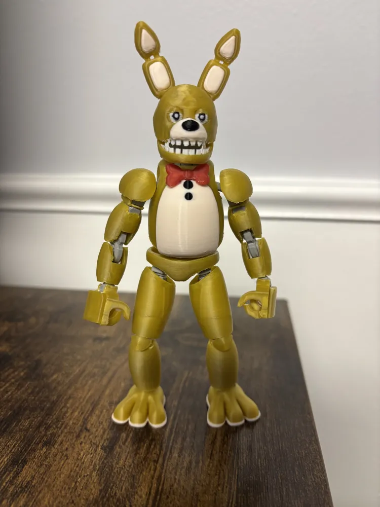 Spring Bonnie Dummy 13 by Carlos MakerWorld: Download Free 3D Models
