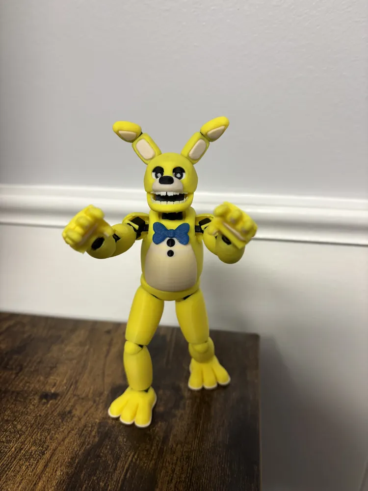 Spring Bonnie Dummy 13 - Free 3D Print Model - MakerWorld