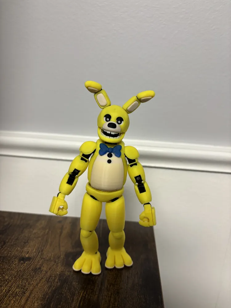 Spring Bonnie Dummy 13 - Free 3D Print Model - MakerWorld