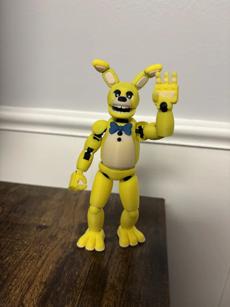 Spring Bonnie Dummy 13 - Free 3D Print Model - MakerWorld