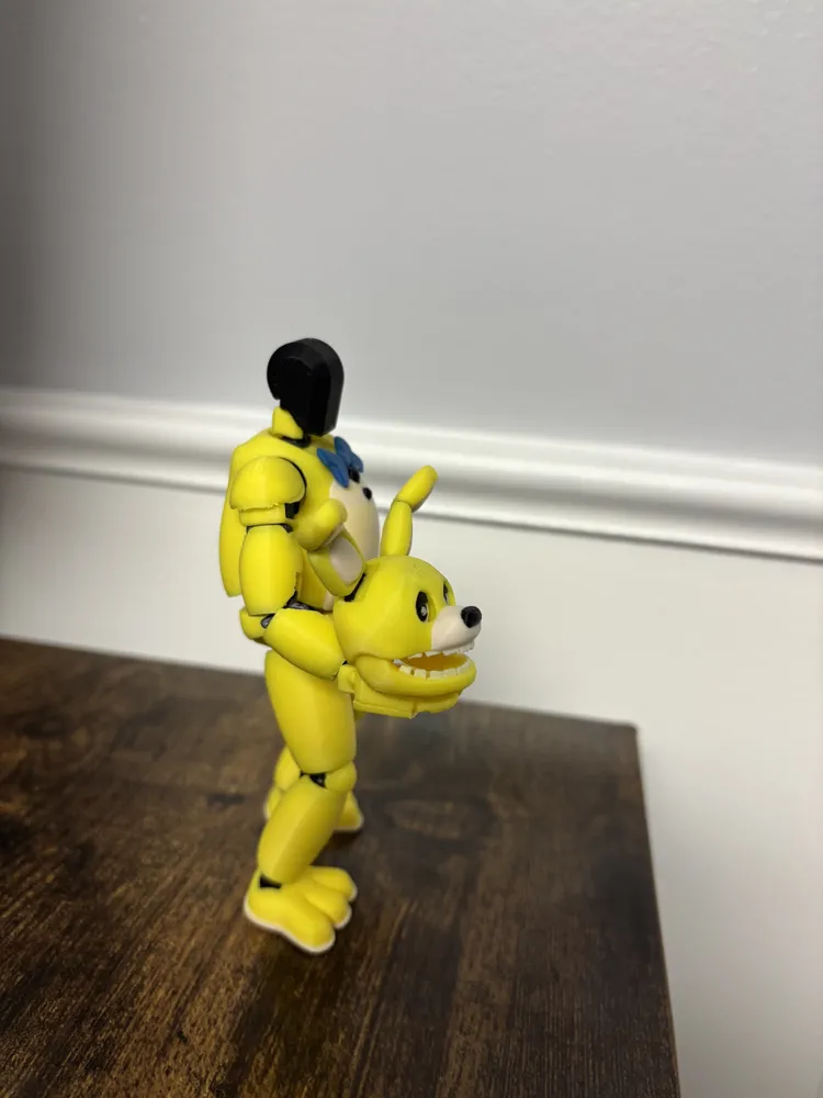 Spring Bonnie Dummy 13 - Free 3D Print Model - MakerWorld